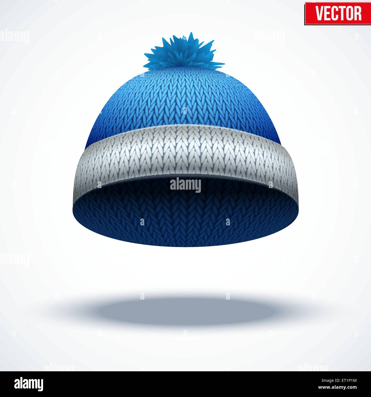 Blue Winter Hat Clip Art