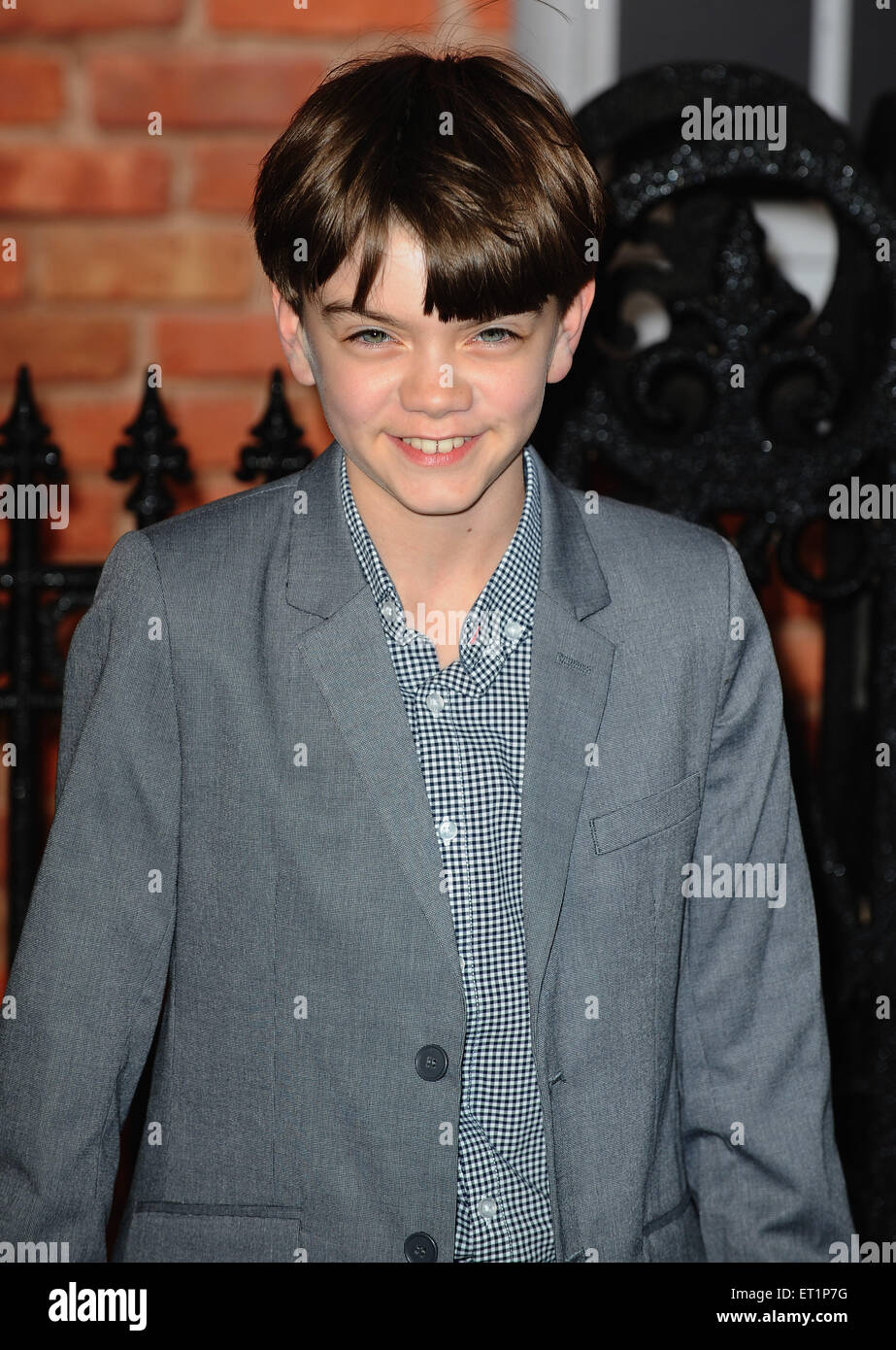 London, UK, UK. 10th June, 2015. Milo Parker attends the UK Premiere of ''Mr Holmes'' at Odeon ...
