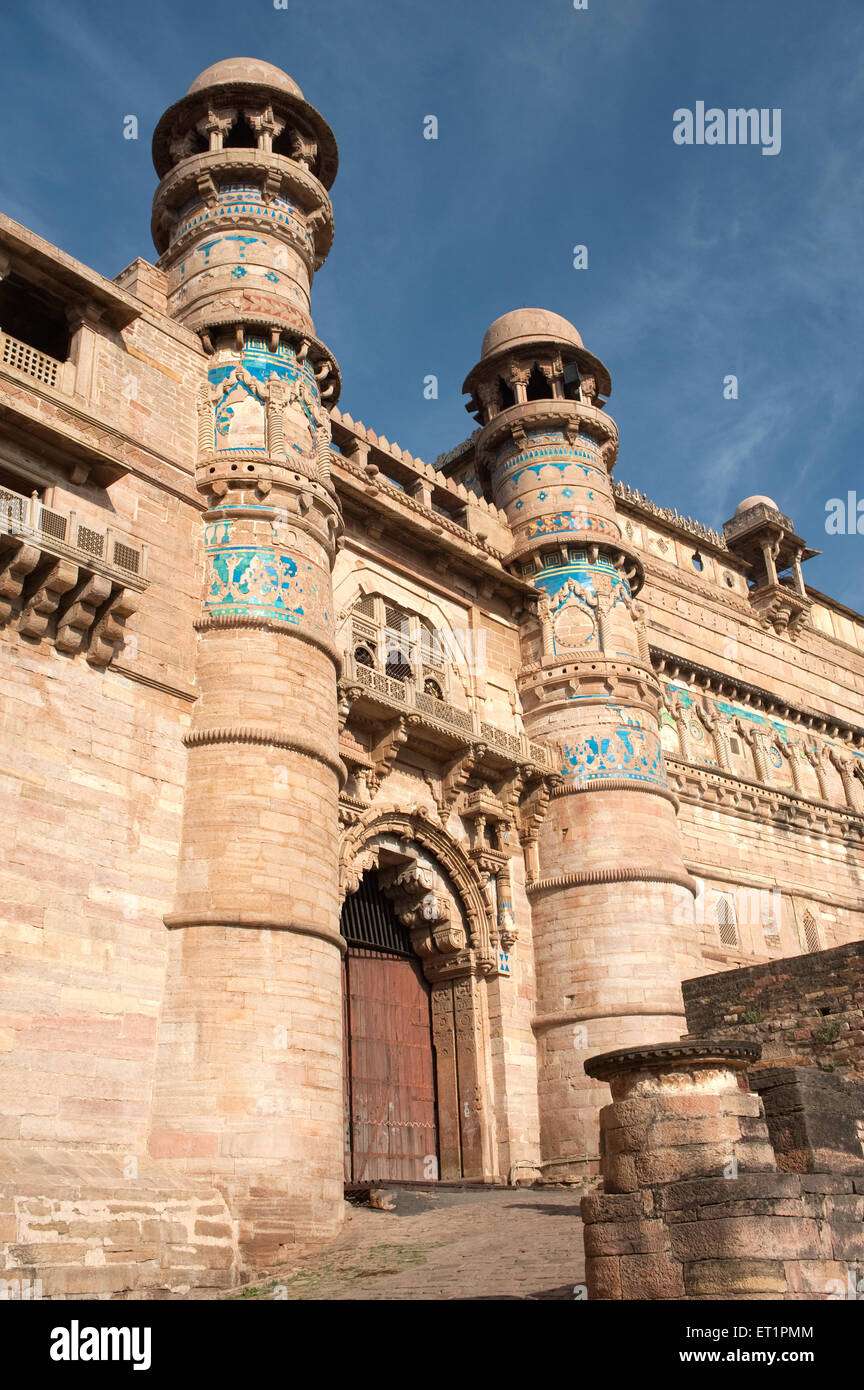 Gwalior fort ; Madhya Pradesh ; India Stock Photo - Alamy