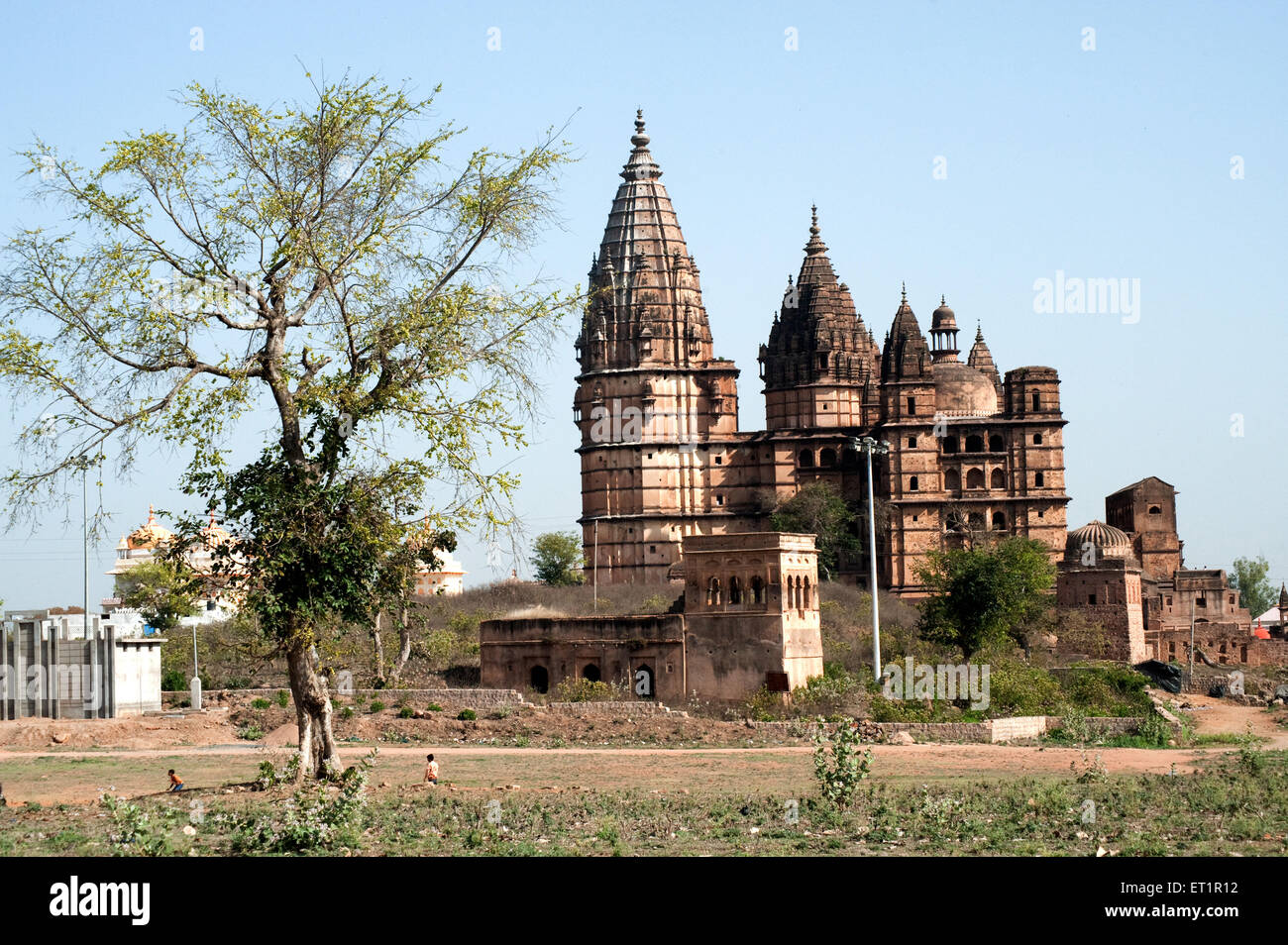Chaturbhuj temple ; Orchha ; Tikamgarh ; Madhya Pradesh ; India Stock ...