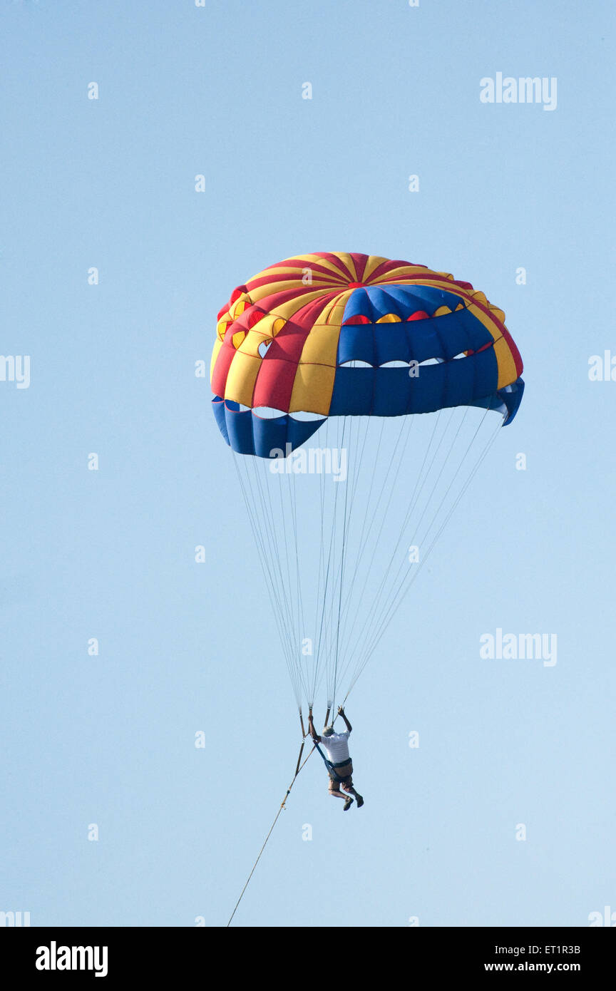 Parasailing, parascending, paraskiing, parakiting, Nagaon beach ...