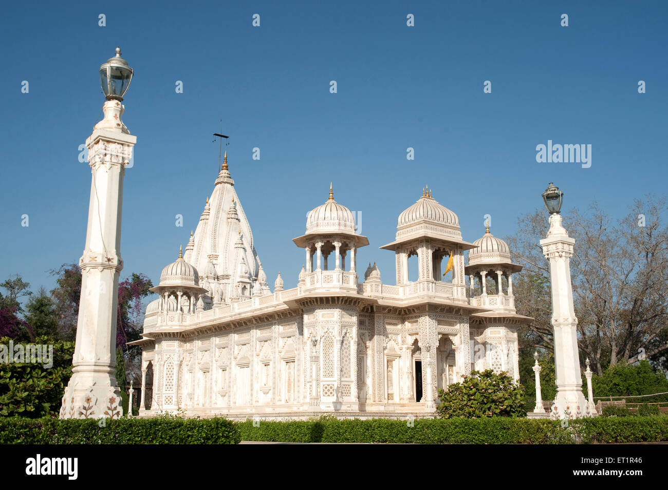 Cenotaph of madhavrao scindia at Shivpuri ; Madhya Pradesh ; India ...