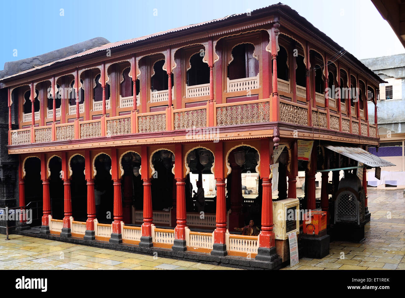 Wooden Vishnu Temple Bhagwant temple ; Barshi ; Solapur ; Maharashtra ...