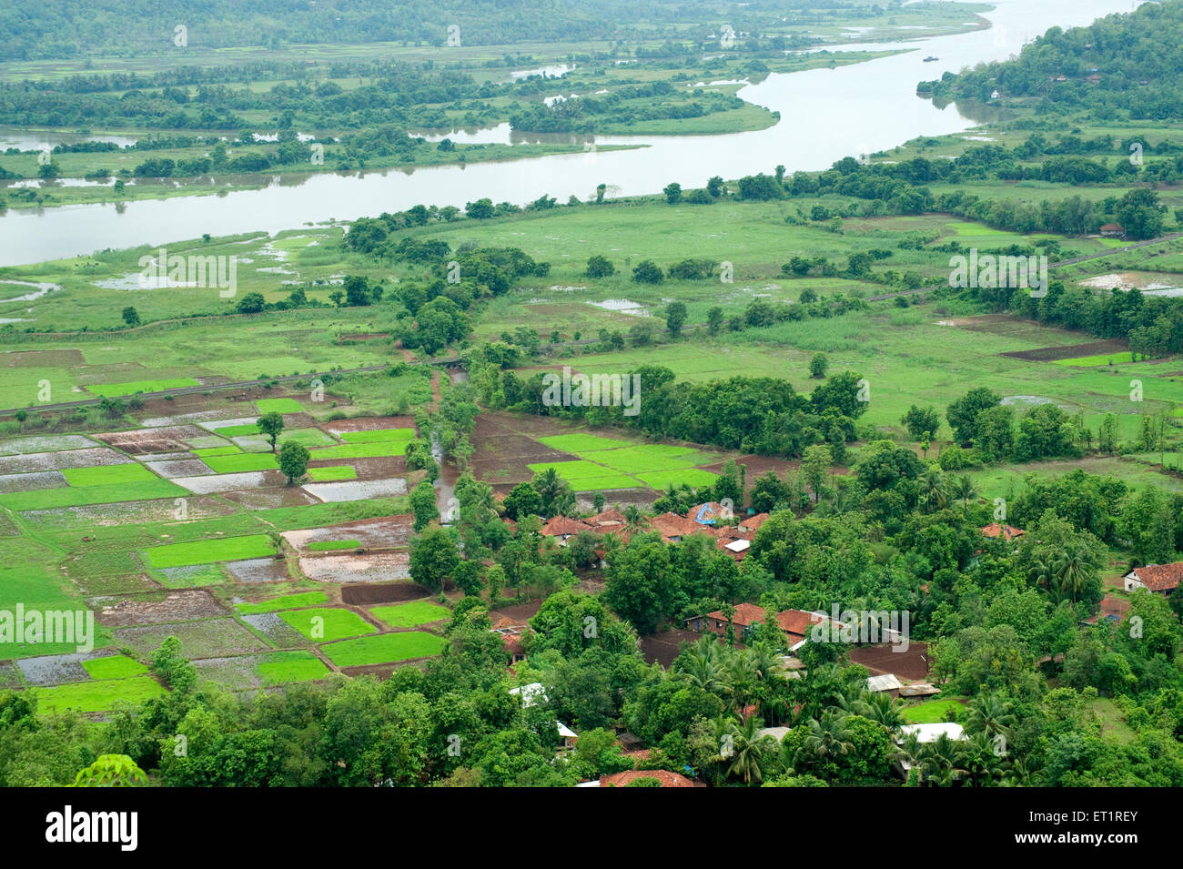 River Vashishti ; Chiplun ; Ratnagiri ; Maharashtra ; India Stock Photo ...
