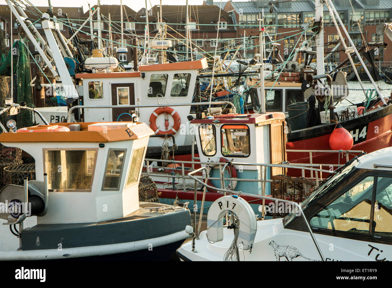 The Camber Fishing Vessels Portsmouth Stock Photo - Alamy