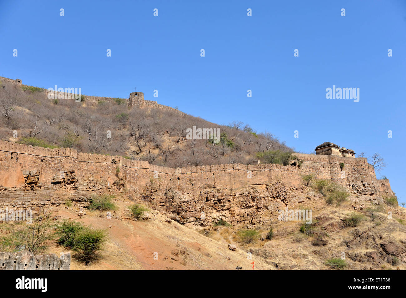 Fort taragarh in bundi at rajasthan india Asia Stock Photo - Alamy