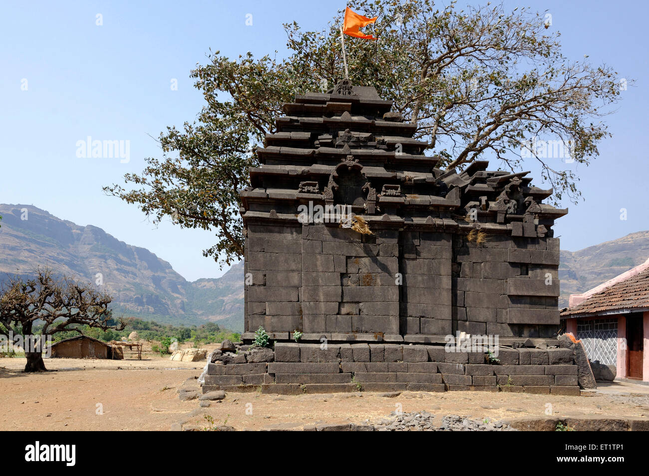 Khireshwar temple in malshej ghat at Maharashtra india Asia Stock Photo ...