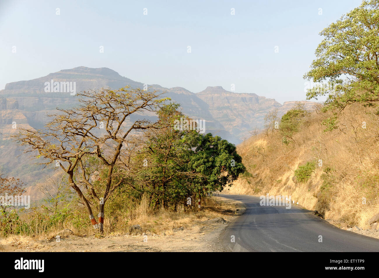 ghat road at Maharashtra India Asia Stock Photo - Alamy