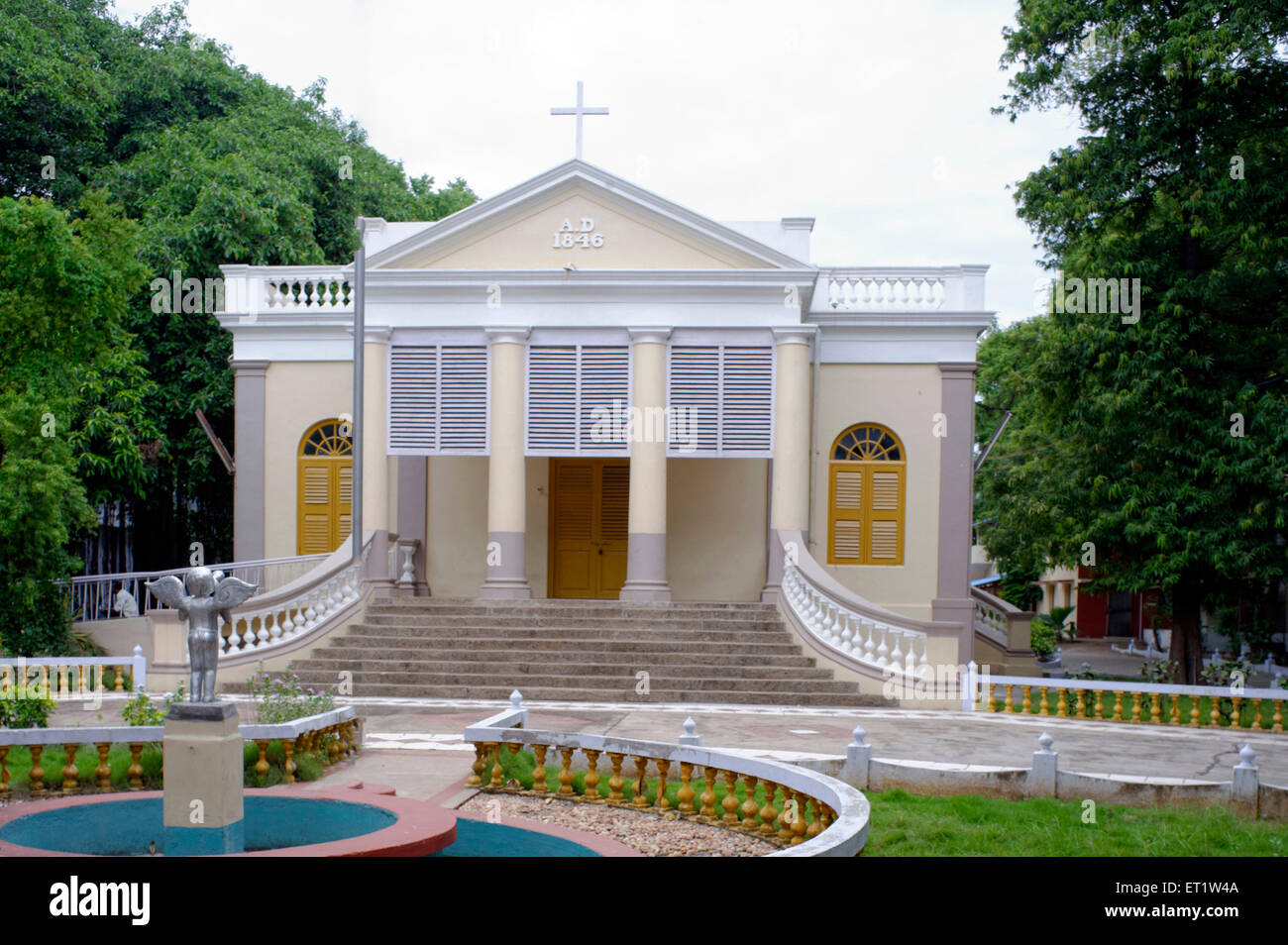 St Johns Church Vellore Fort Tamilnadu India Asia Stock Photo - Alamy