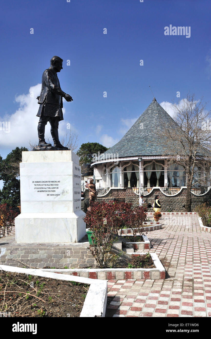 Statue of Yashwant Singh Parmar in Shimla at Himachal Pradesh India ...