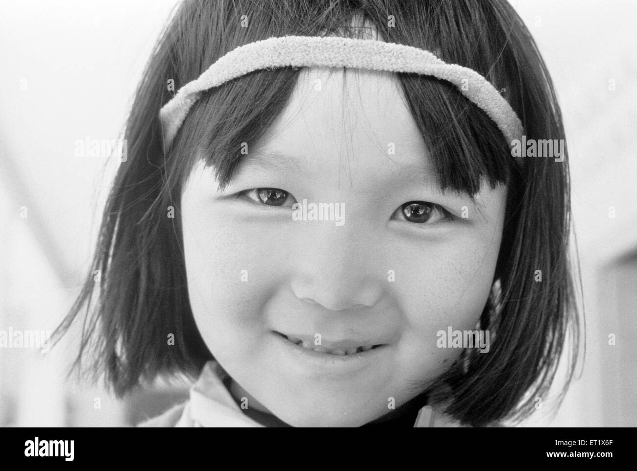 Bhutanese face Black and White Stock Photos & Images - Alamy