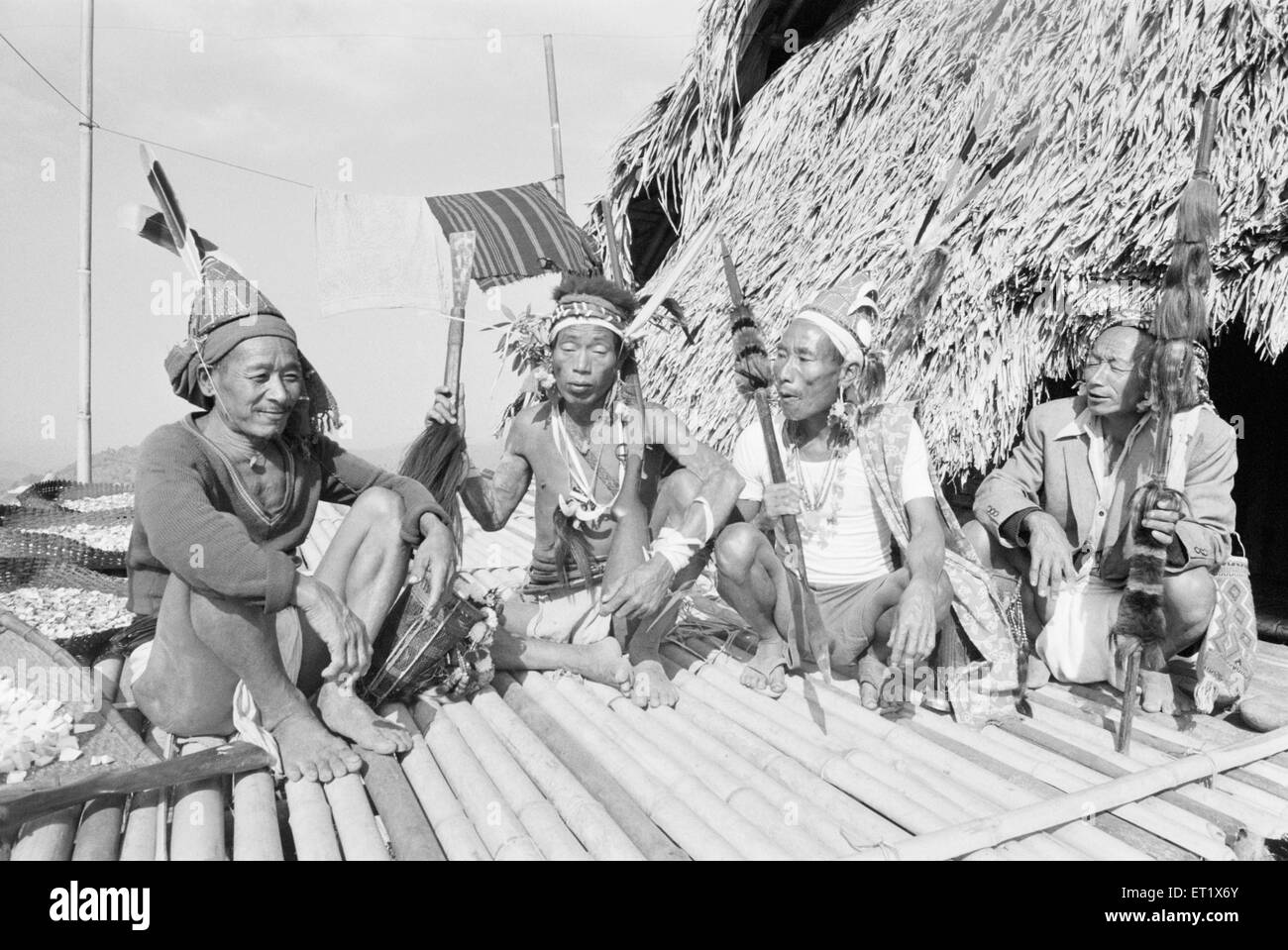 Indian tribal men in hi-res stock photography and images - Alamy