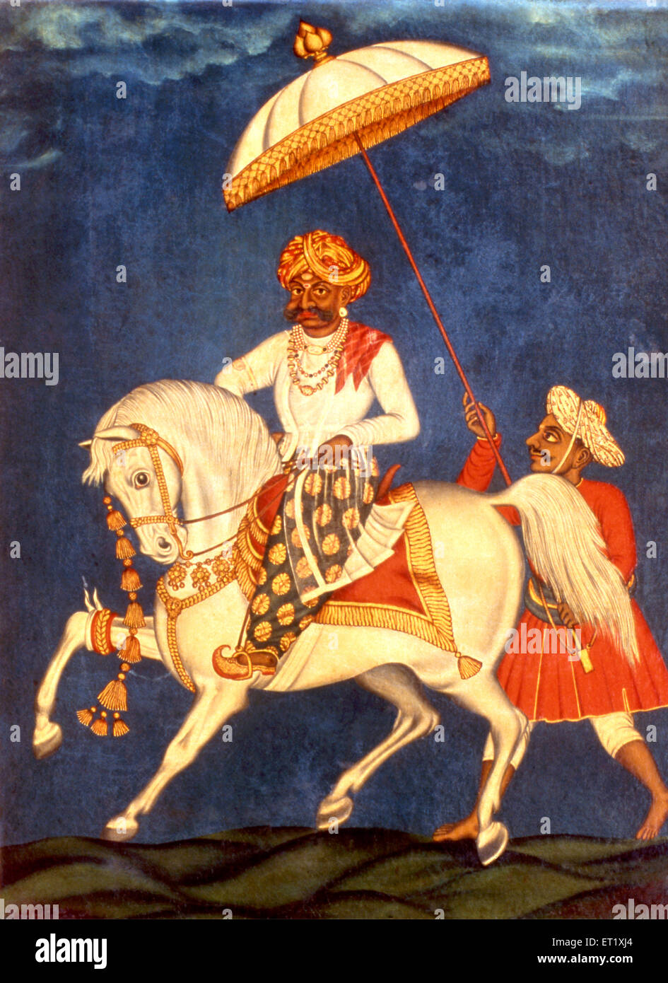 Wadiyar of mysore painting hi-res stock photography and images - Alamy