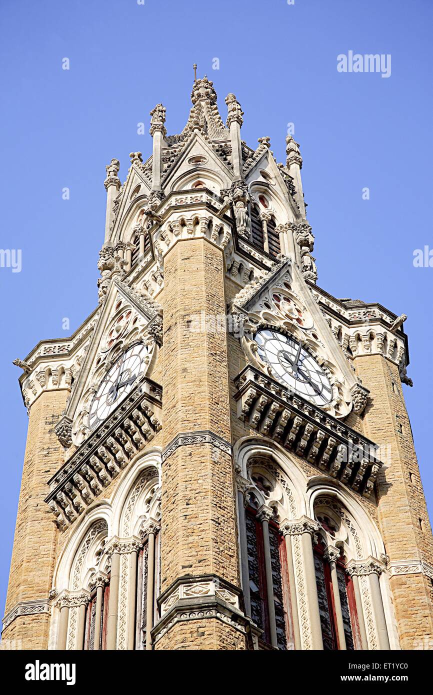 Rajabai Clock Tower ; Churchgate ; Bombay ; Mumbai ; Maharashtra ...