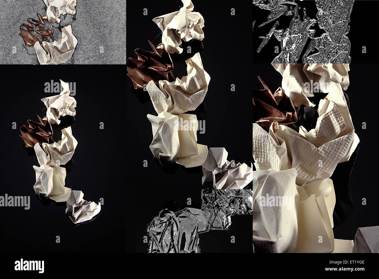 Crumpled hi-res stock photography and images - Alamy