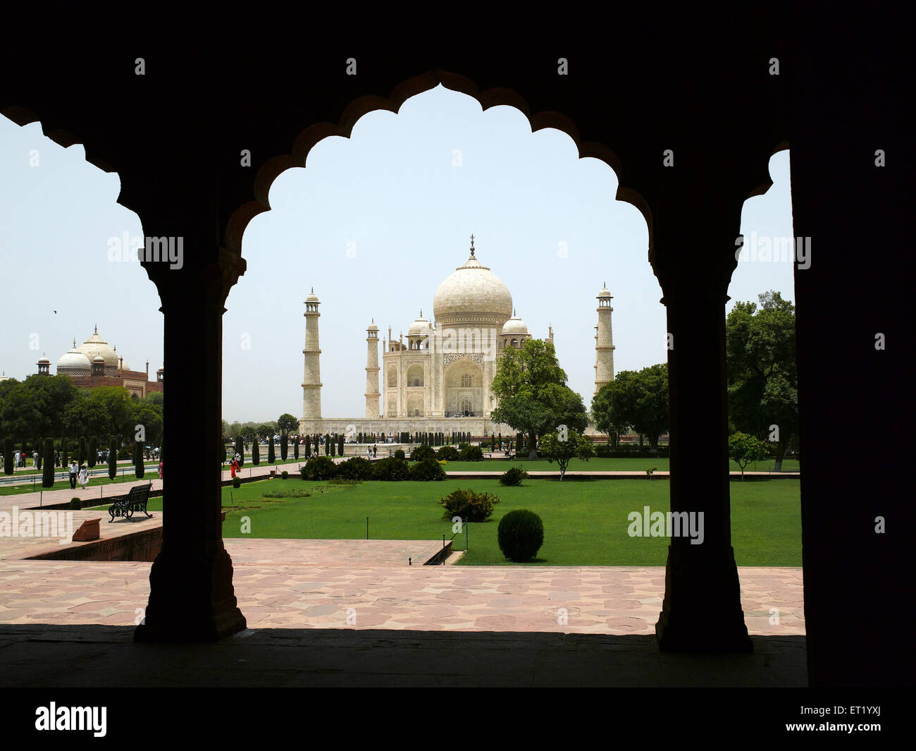 Taj mahal pillar hi-res stock photography and images - Alamy
