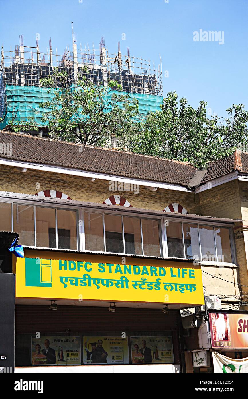 Old building Sharaf foundation and construction ; Charni road ; Bombay ...