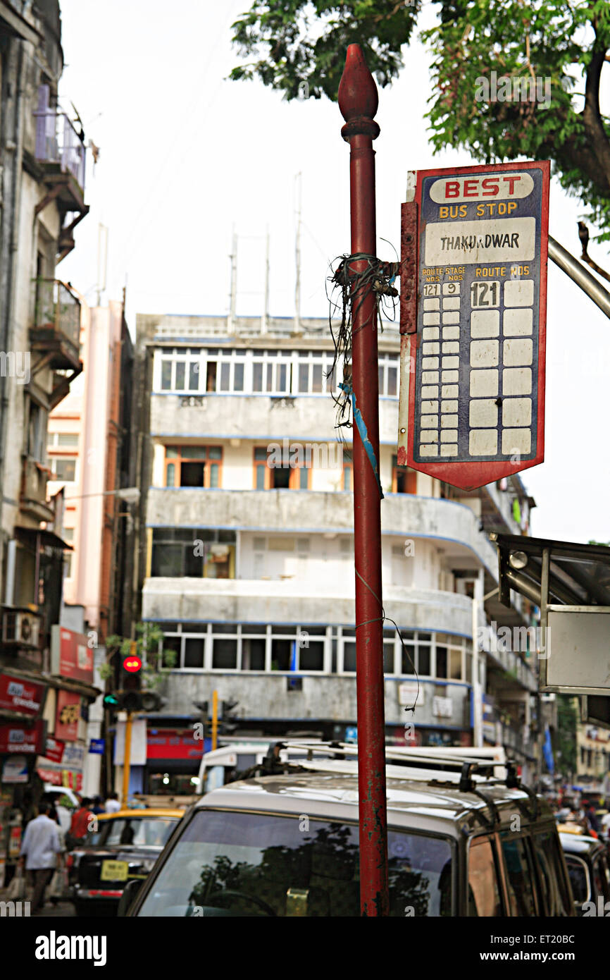View of Thakurdwar ; Dr. Babasaheb Jayakar Road ; Charni Road ; Bombay ...