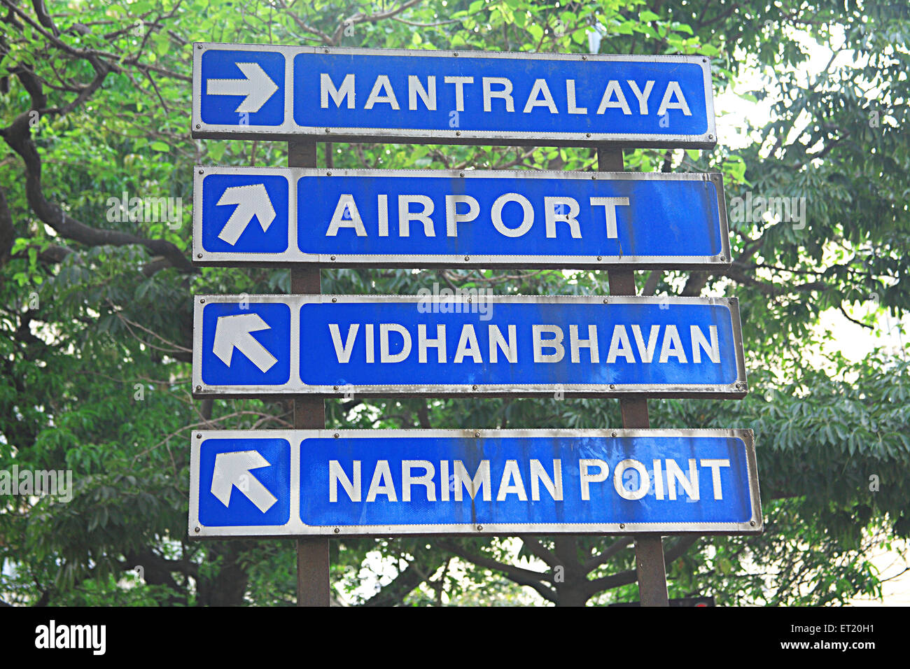 Road Direction Signs India High Resolution Stock Photography and Images ...