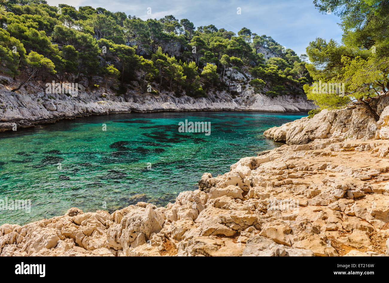 Calanque between Marseille and Cassis, France Stock Photo - Alamy