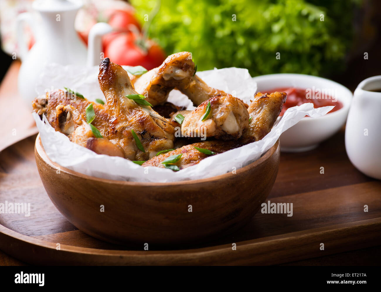 Wing chicken hi-res stock photography and images - Alamy