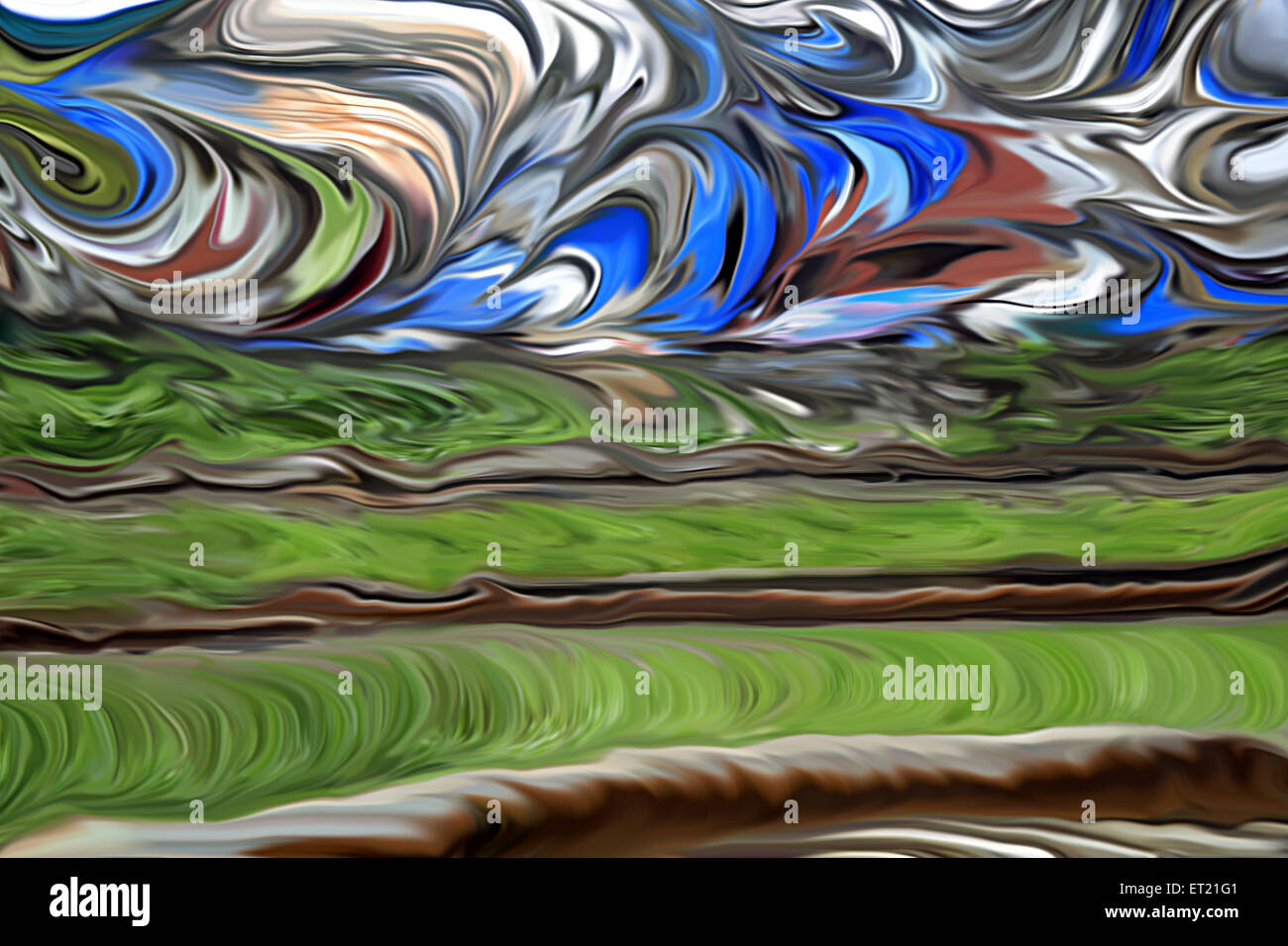 Digital art, artistic work, digital technology, computer art ...