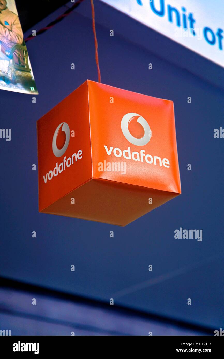 Vodafone Symbol Box, Bombay, Mumbai, Maharashtra, India, Asia, Asian ...