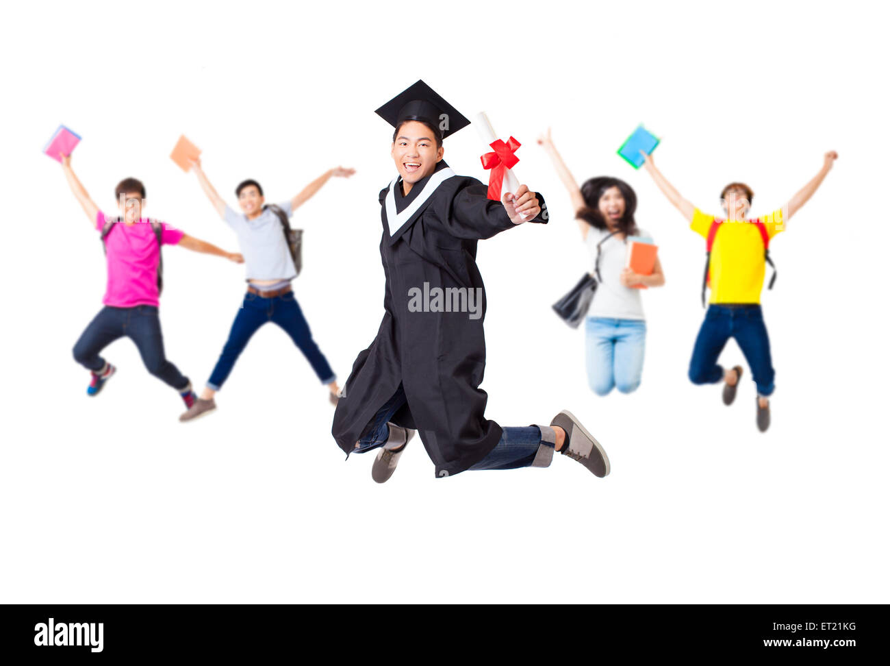 Graduation student group hi-res stock photography and images - Alamy