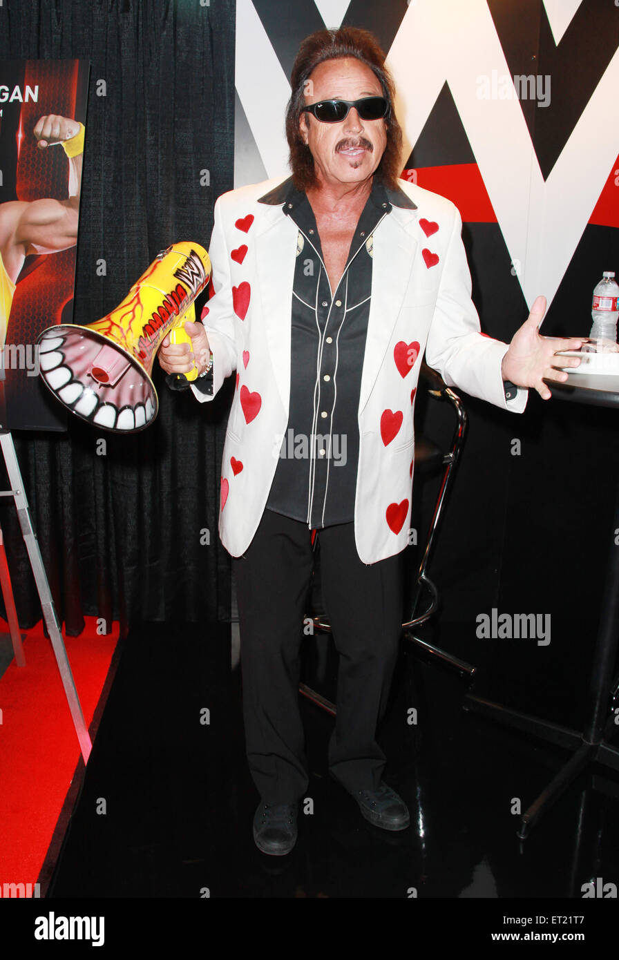 Las Vegas, Nevada, USA. 10th June, 2015. Wrestling manager Jimmy Hart ...