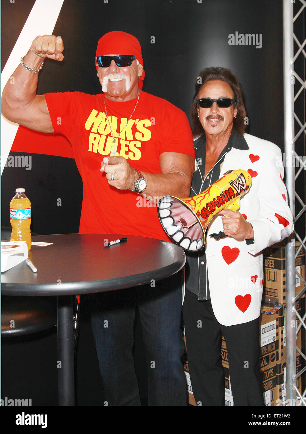 Las Vegas, Nevada, USA. 10th June, 2015. Professional wrestler Hulk ...