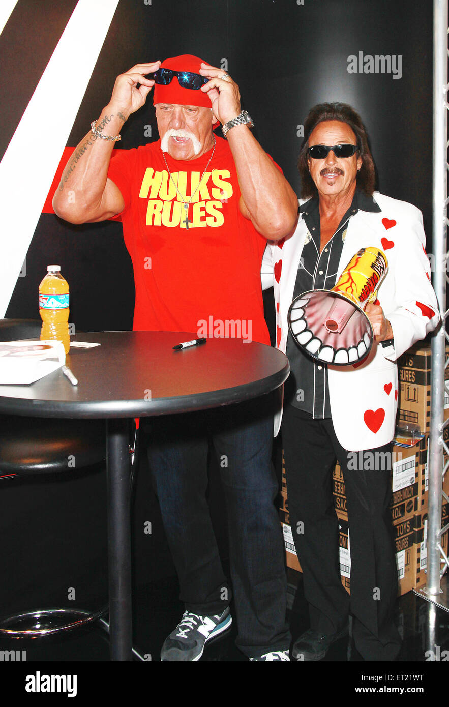 Las Vegas, Nevada, USA. 10th June, 2015. Professional wrestler Hulk ...