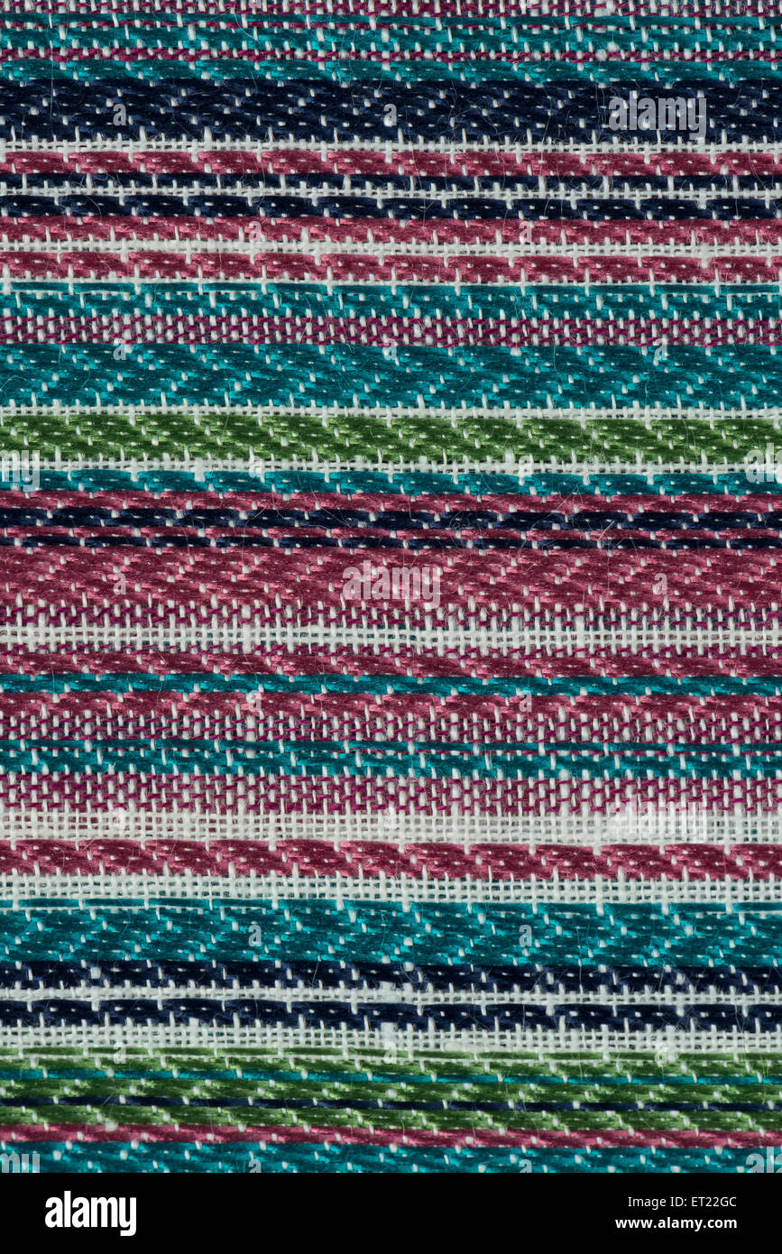 Closeup detail of multi color fabric texture samples Stock Photo - Alamy