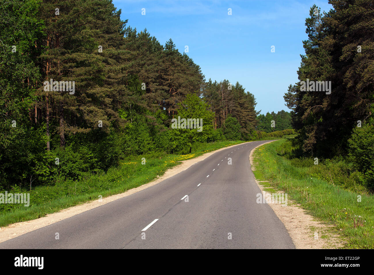 the small road Stock Photo - Alamy