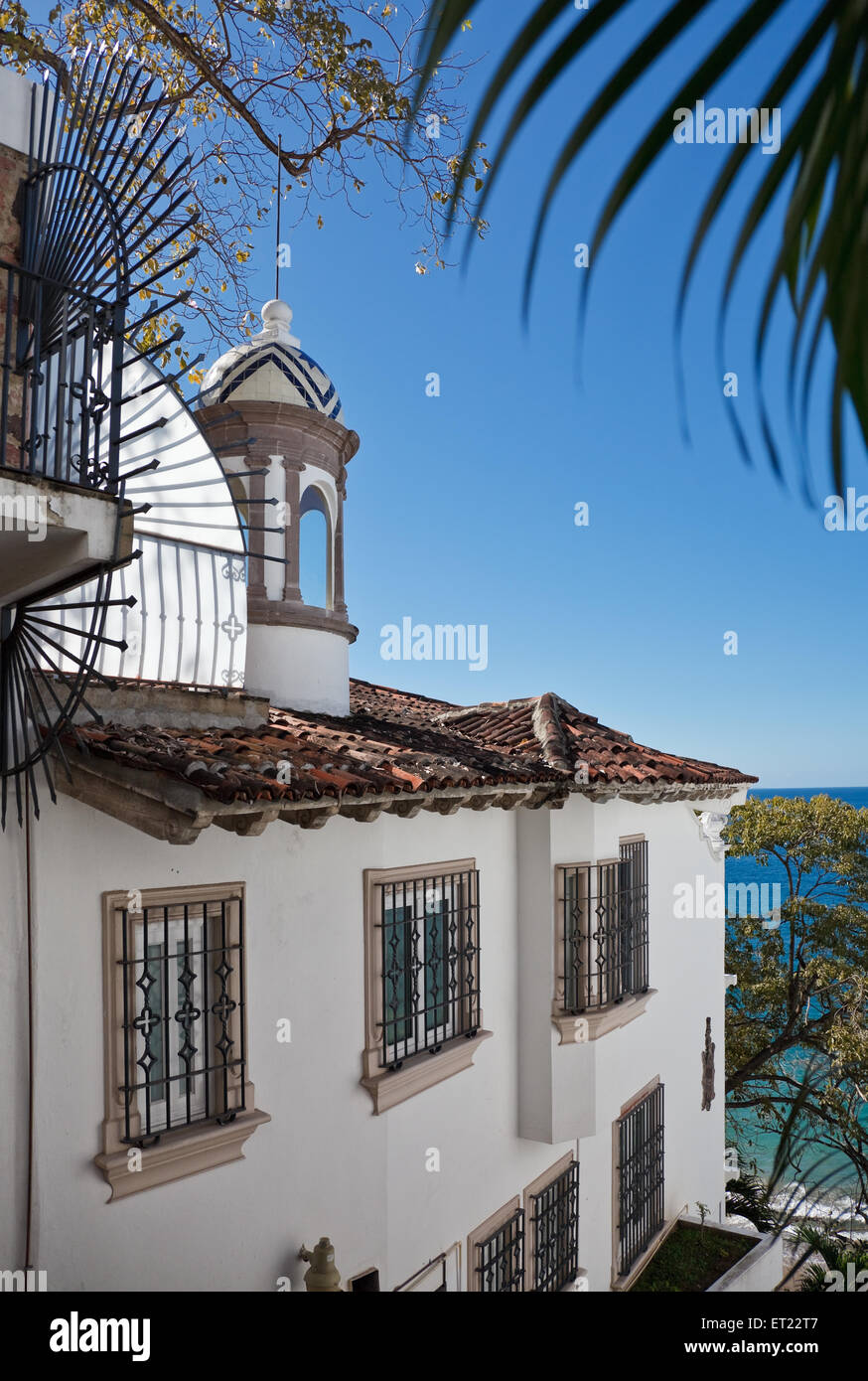 Elements of traditional mexican architecture, Puerto Vallarta, Mexico ...