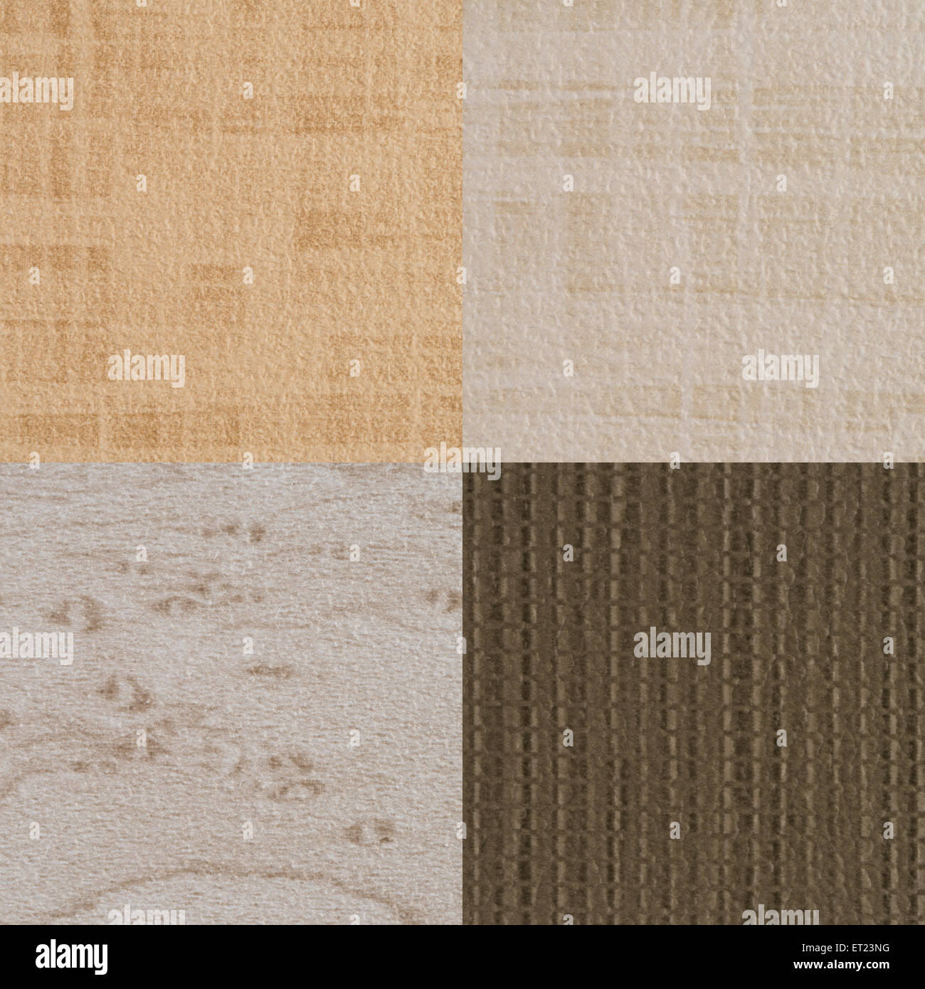 Set of brown vinyl samples, texture background Stock Photo - Alamy