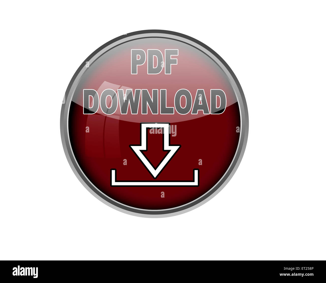 PDF download button Stock Photo - Alamy