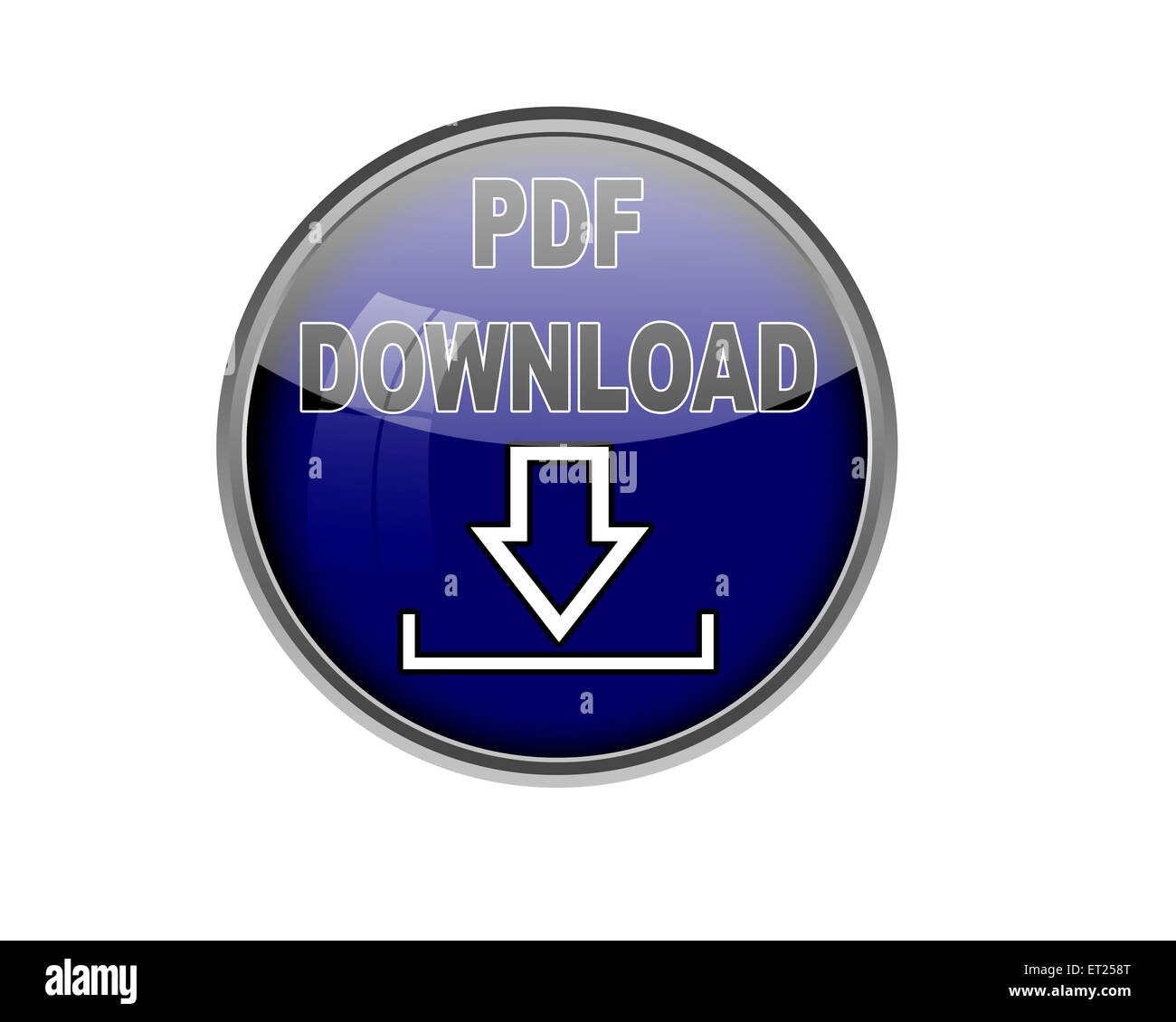 PDF download button Stock Photo - Alamy