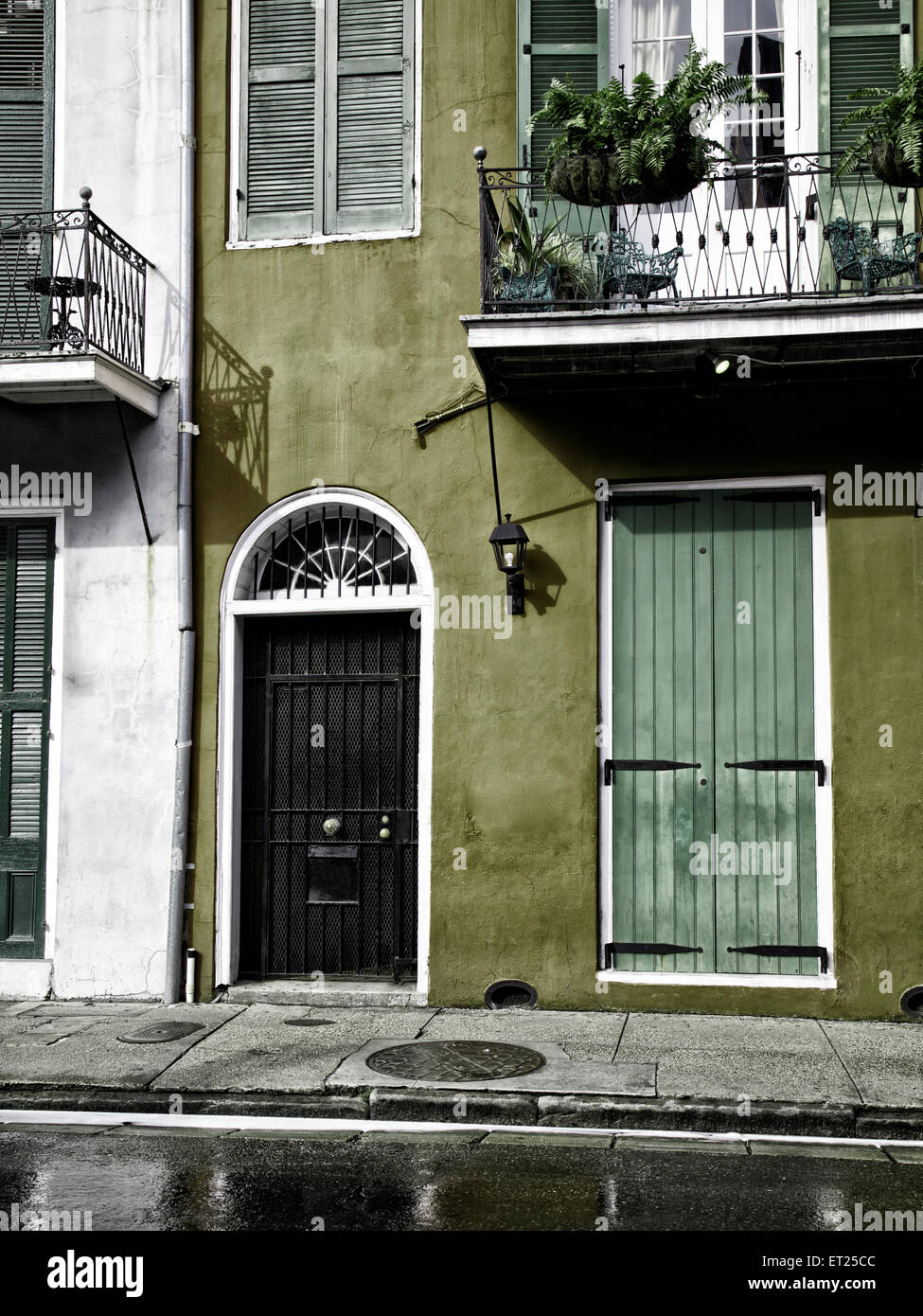New orleans french quarter architecture hi-res stock photography and ...