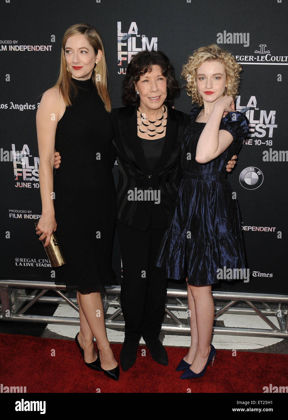Los Angeles, California, USA. 10th June, 2015. Judy Greer, Lily Tomlin ...