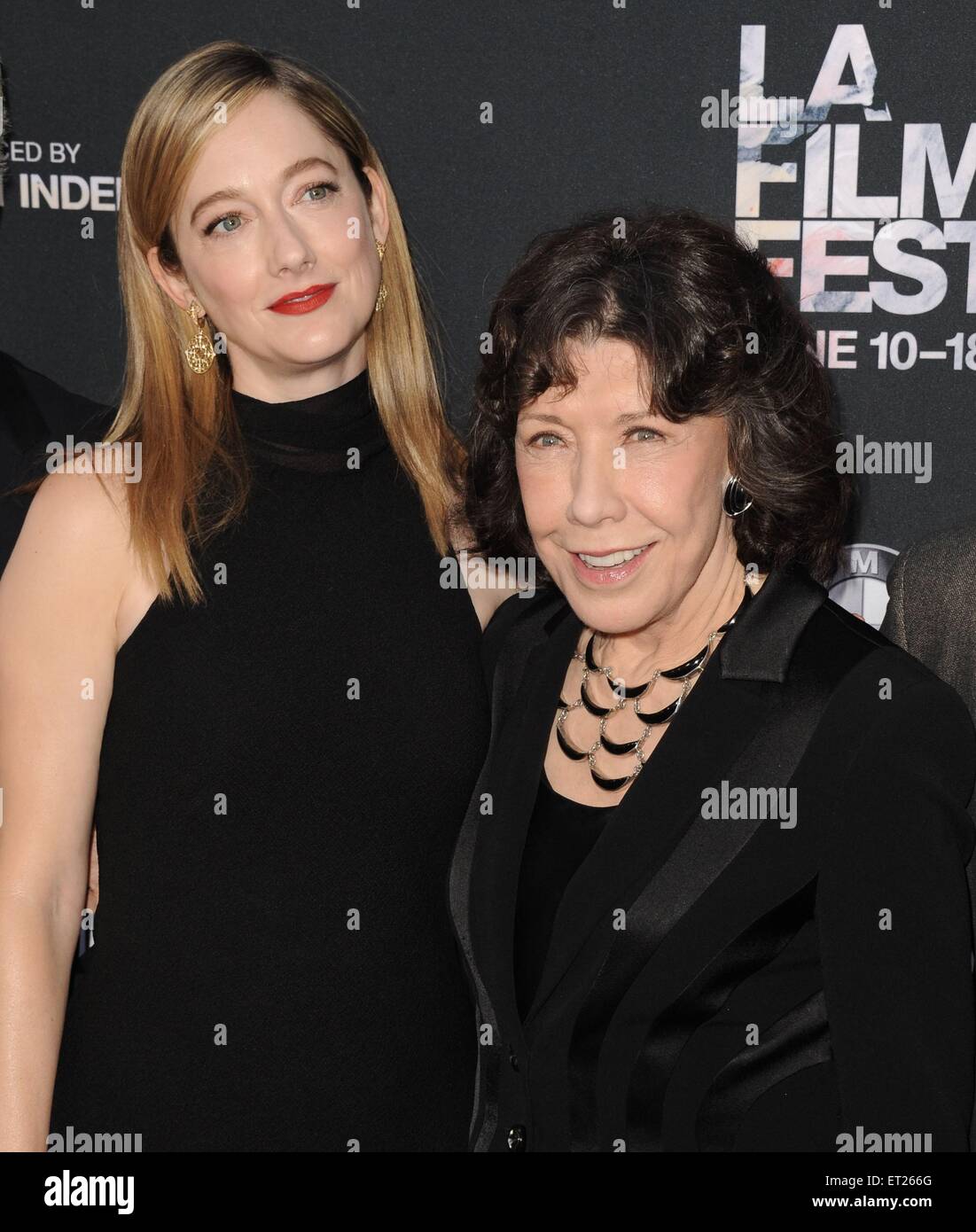 Los Angeles, CA, USA. 10th June, 2015. Judy Greer, Lily Tomlin at ...