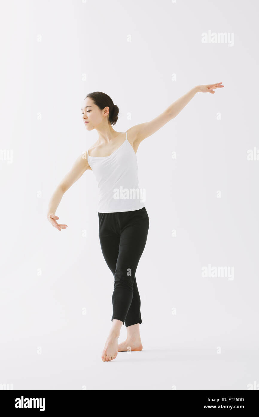 Beautiful young woman supple body hi-res stock photography and images ...