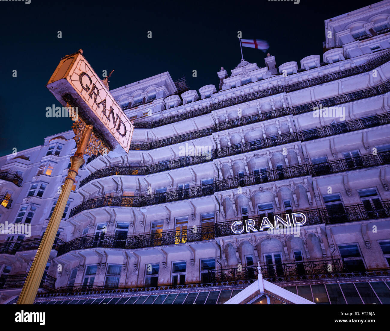 Brighton seafront bomb hi-res stock photography and images - Alamy