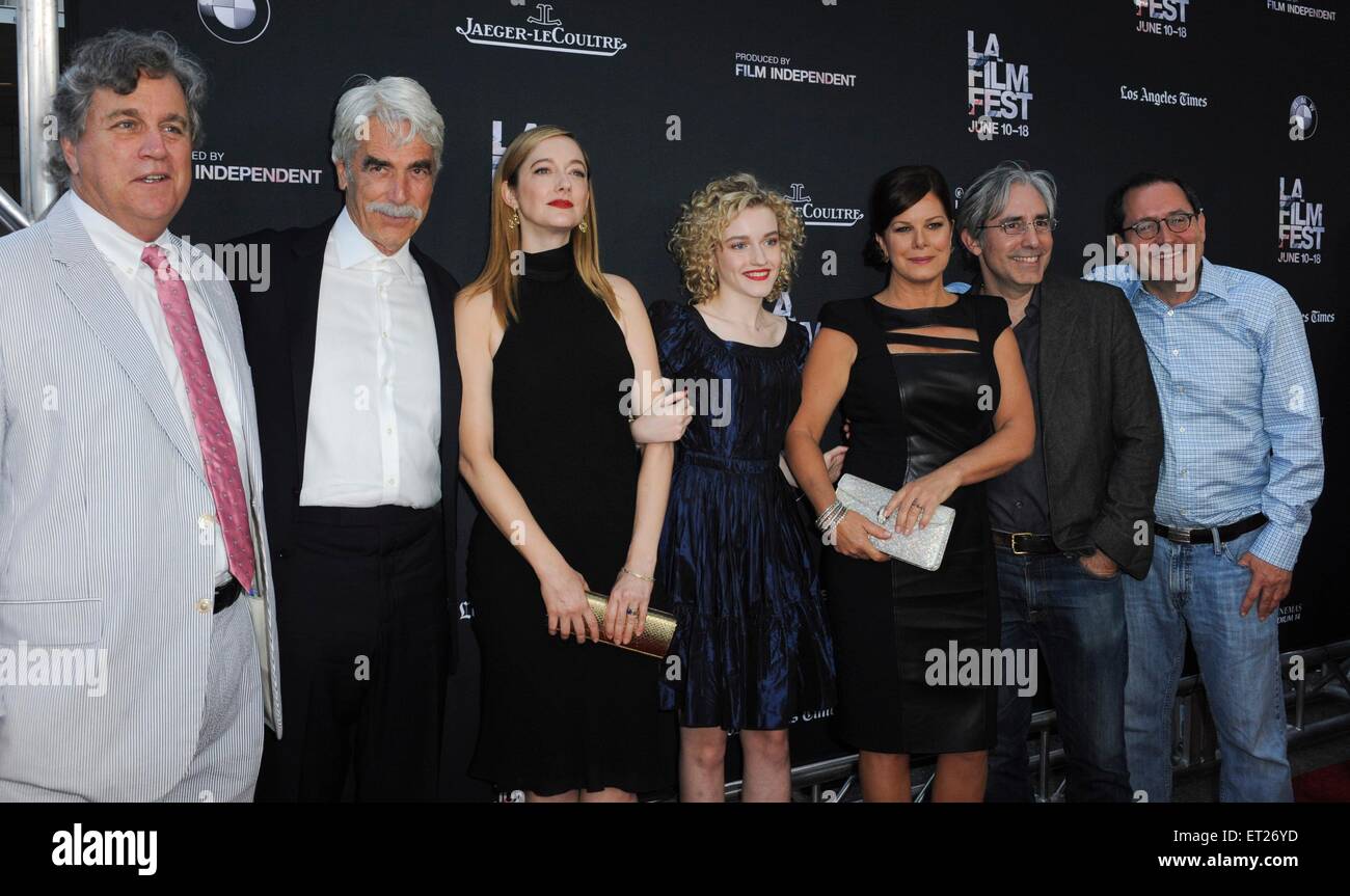 Los Angeles, CA, USA. 10th June, 2015. Tom Bernard, Sam Elliot, Judy ...