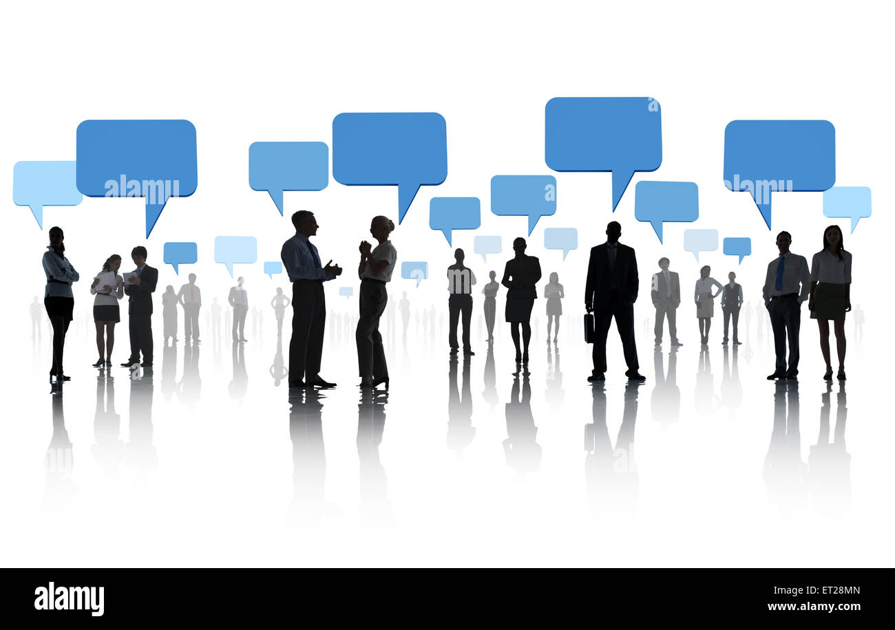 Social worker meeting speech Cut Out Stock Images & Pictures - Alamy