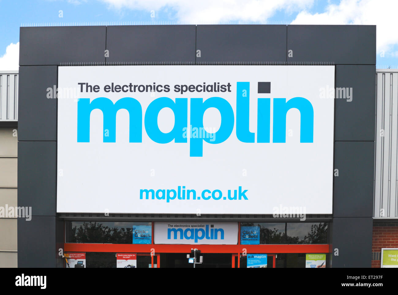 Retail park maplin electronics store hi-res stock photography and ...