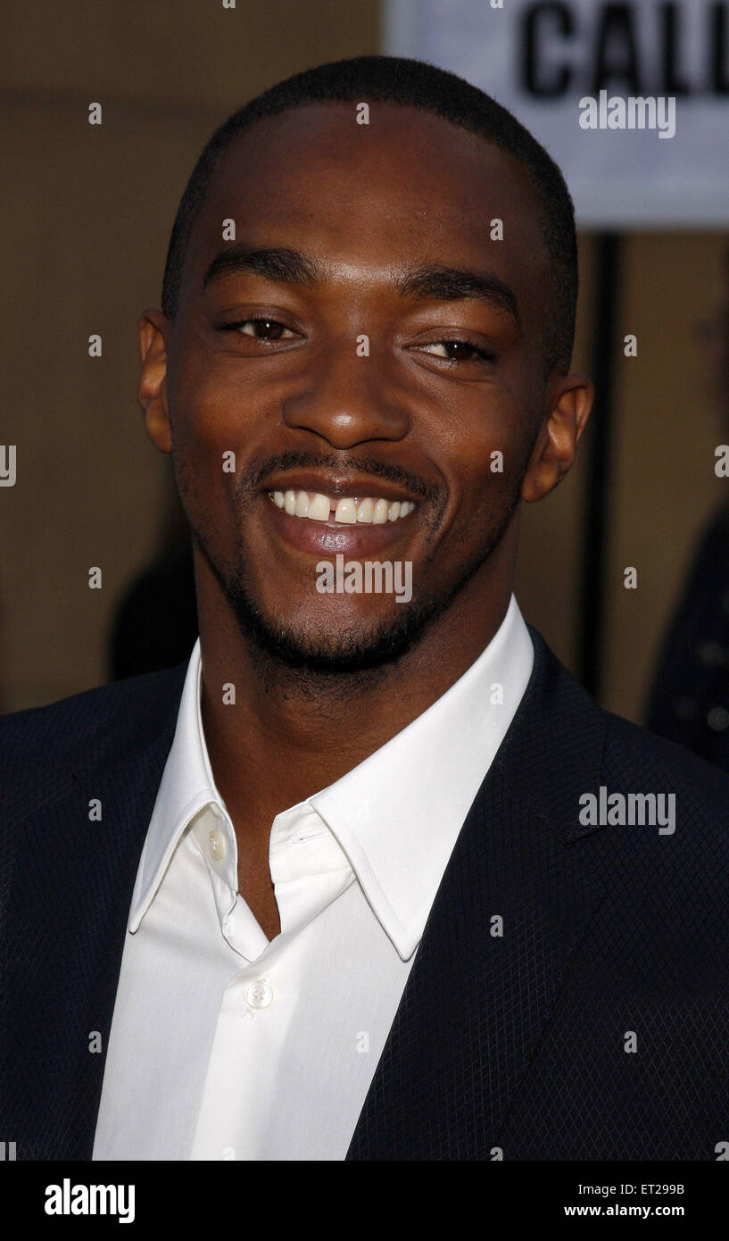 Anthony Mackie at the Los Angeles premiere of 'The Hurt Locker' held at ...