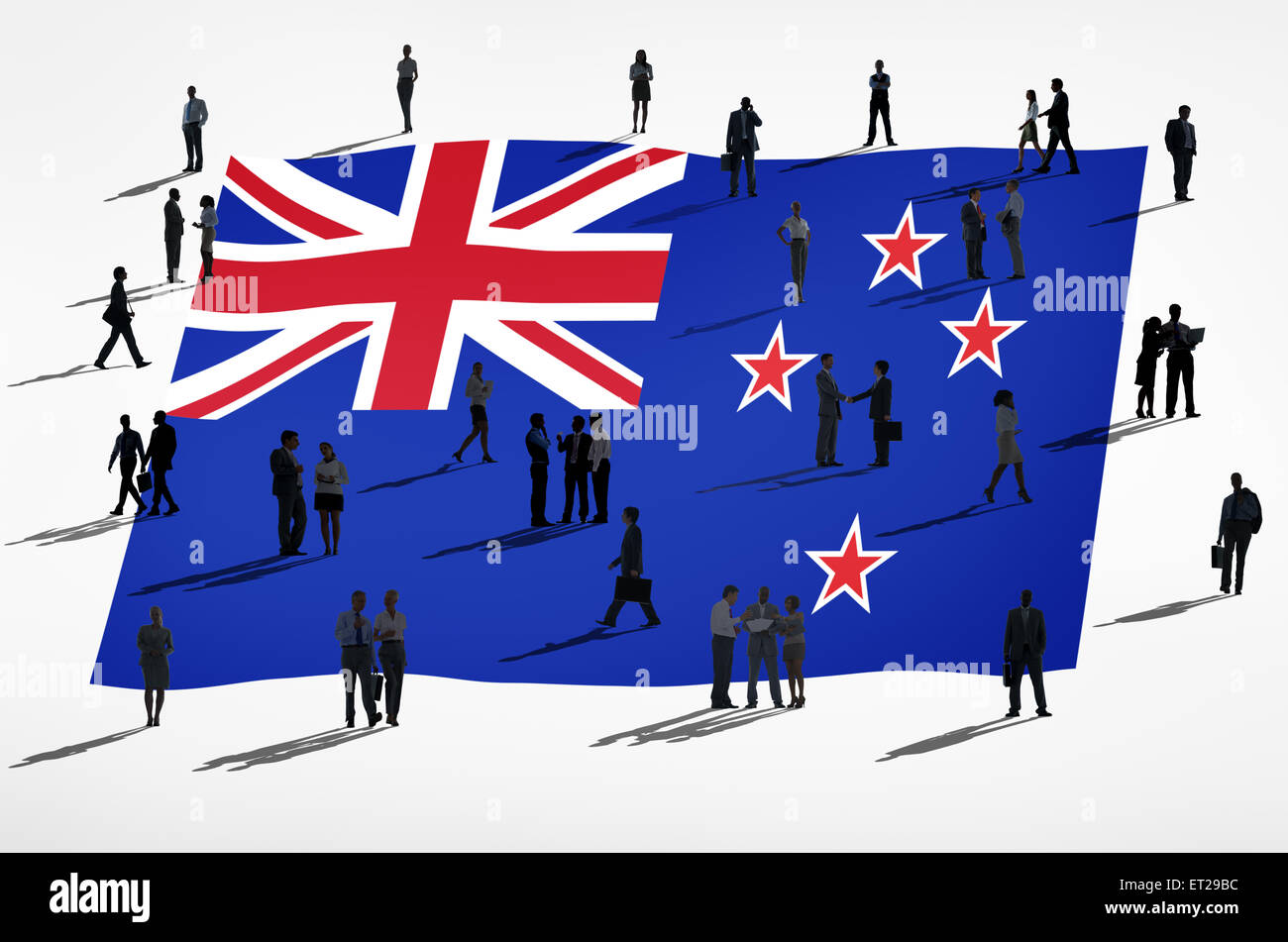 Phone map new zealand hi-res stock photography and images - Alamy