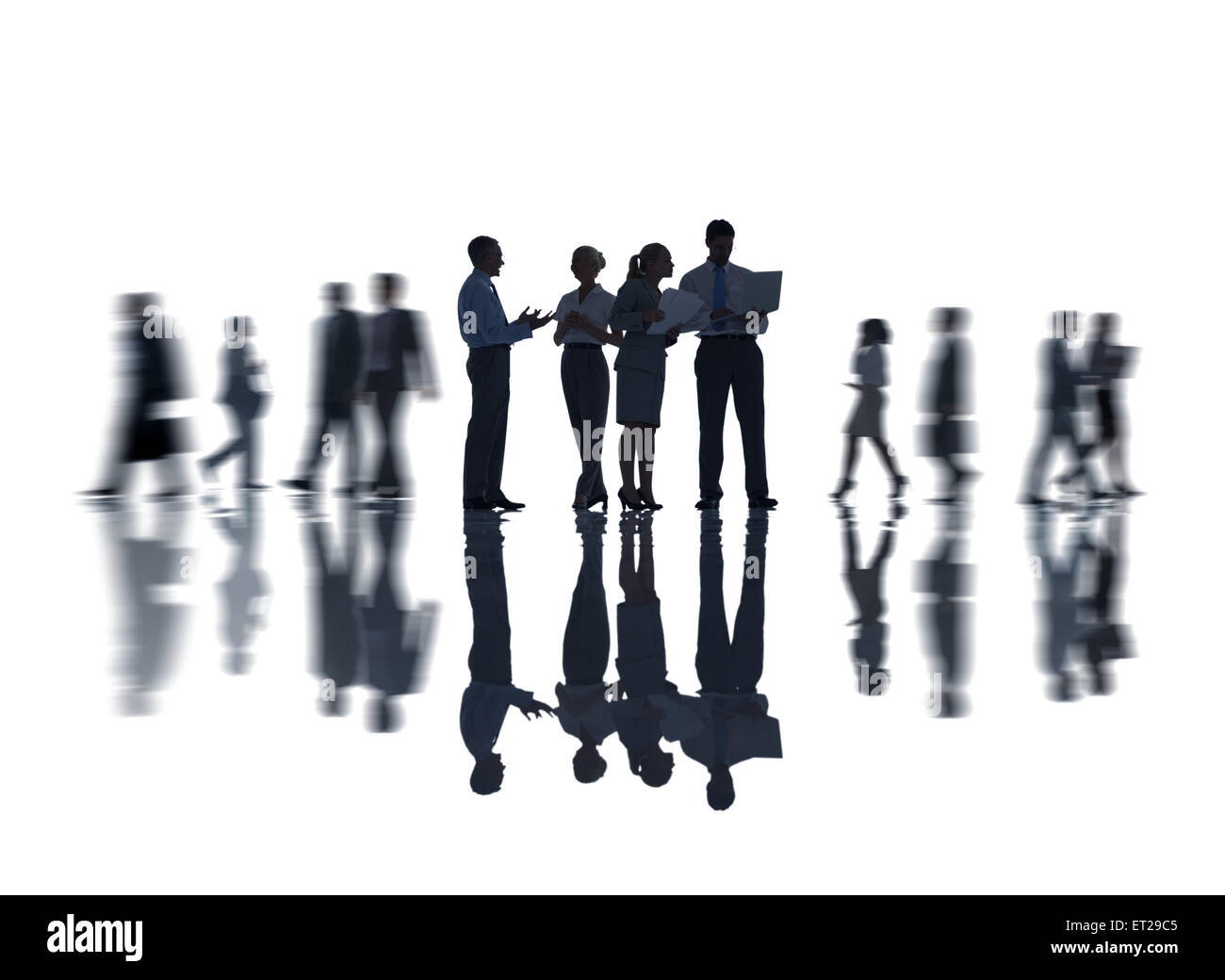 Group of Business Meeting Stock Photo - Alamy