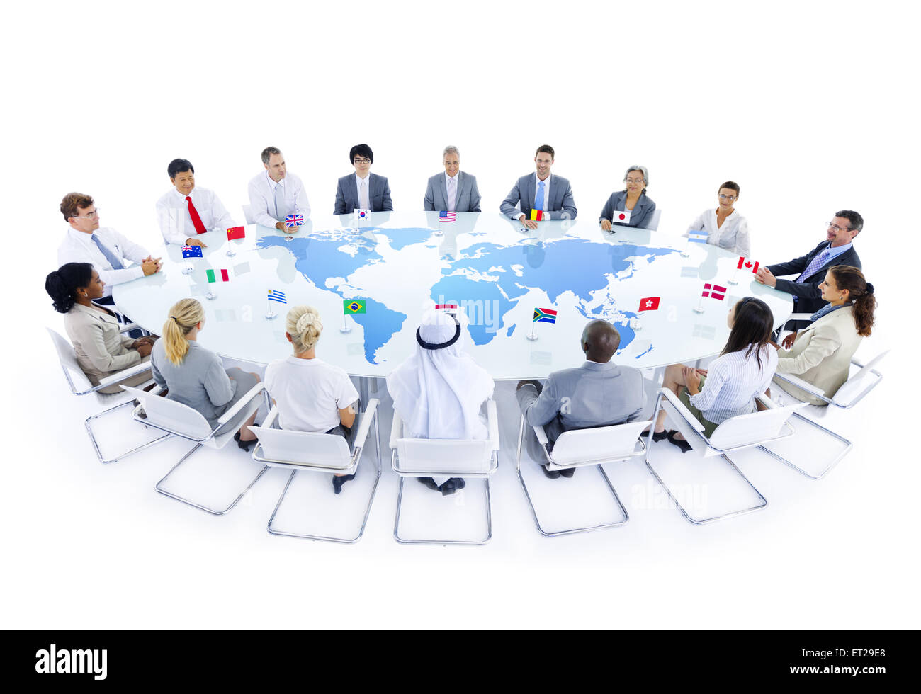Global Business Meeting Stock Photo - Alamy