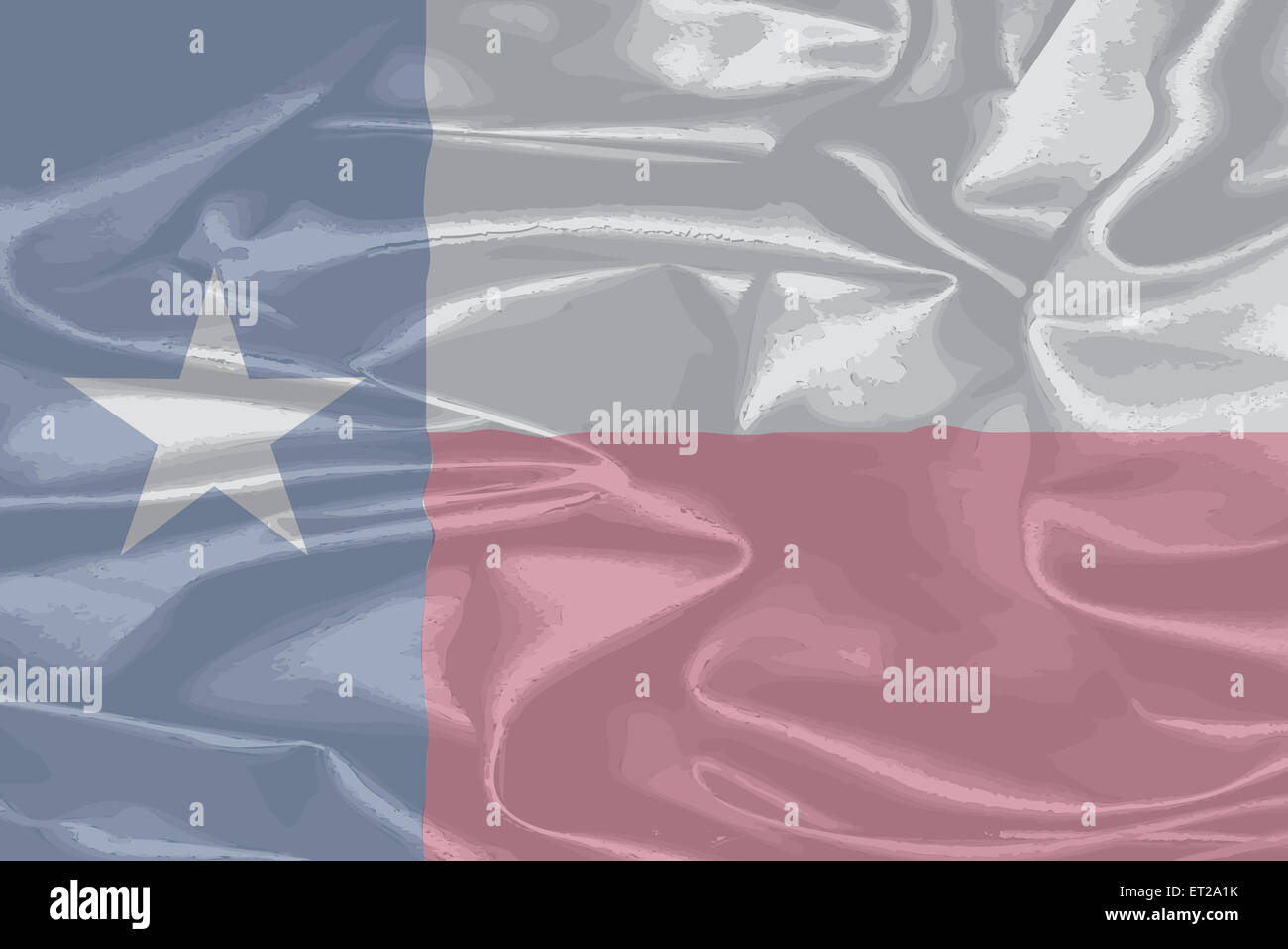 The flag of the USA state of TEXAS Stock Photo - Alamy